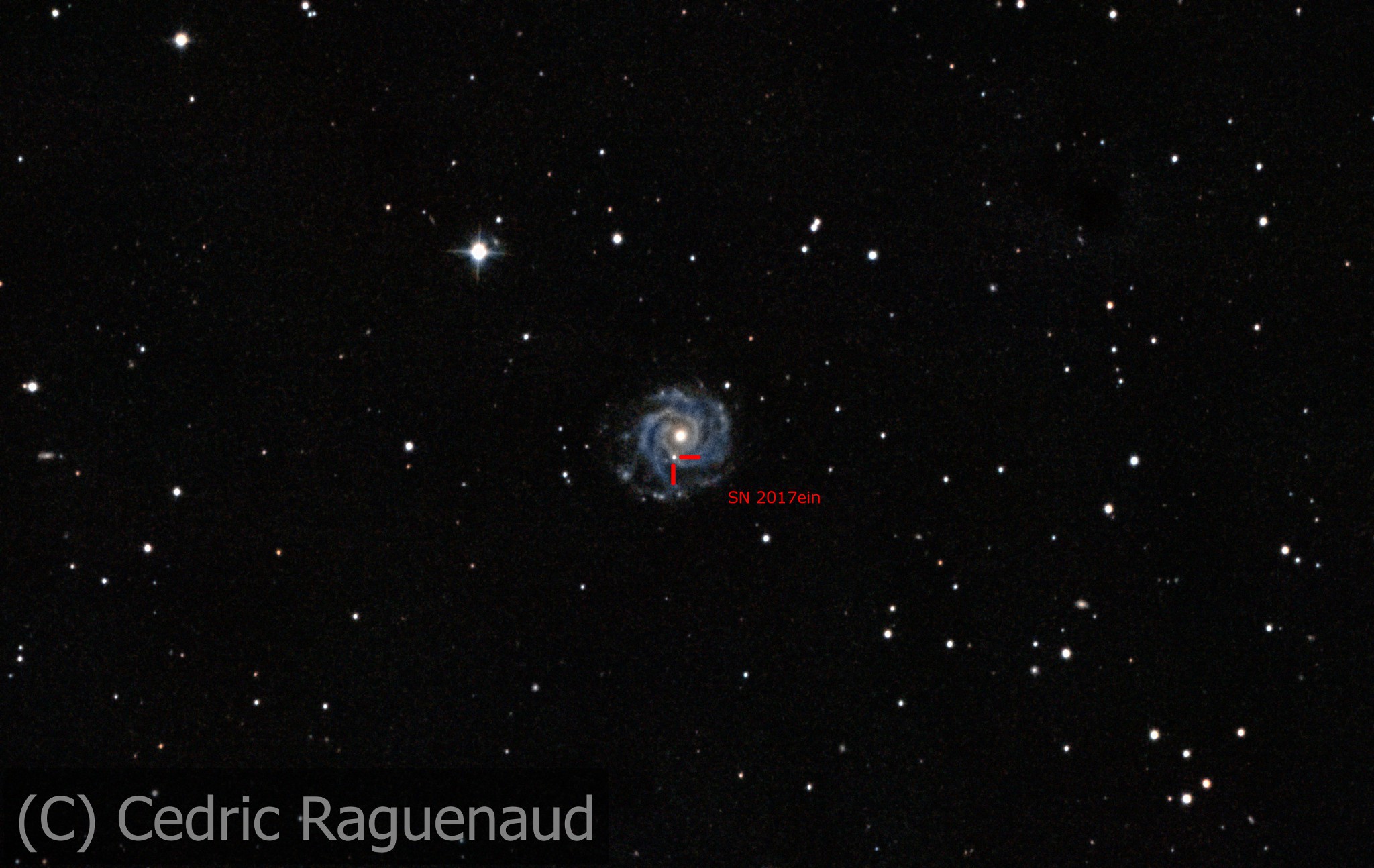 NGC 3938 and SN 2017ein - Beginning Deep Sky Imaging - Cloudy Nights