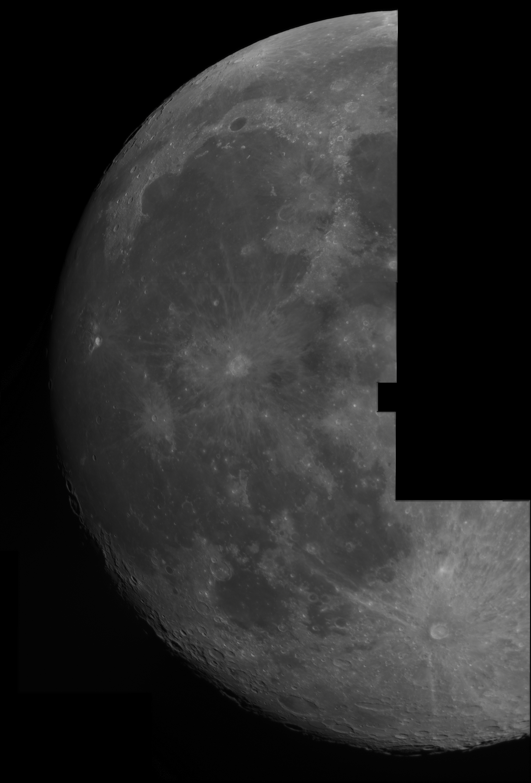 Quasi pleine lune du 30 Mars à la lulu - Astrophotographie - Webastro