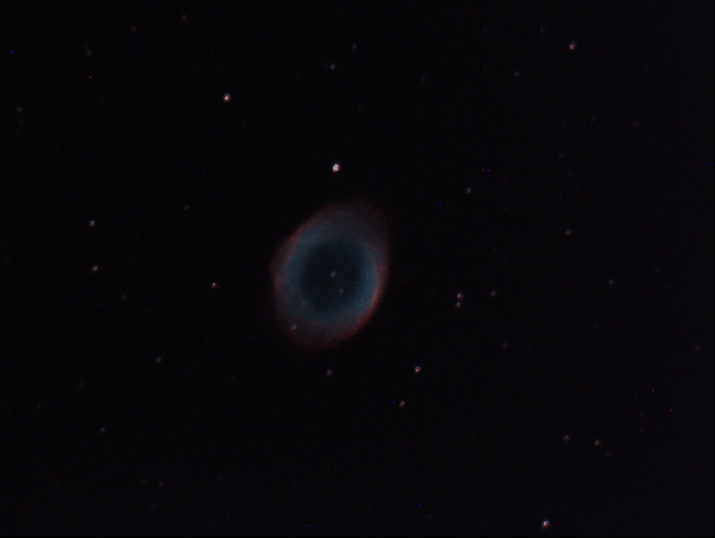 M57 - asi224 au 711, visuel assisté - Observation en Visuel Assisté ...