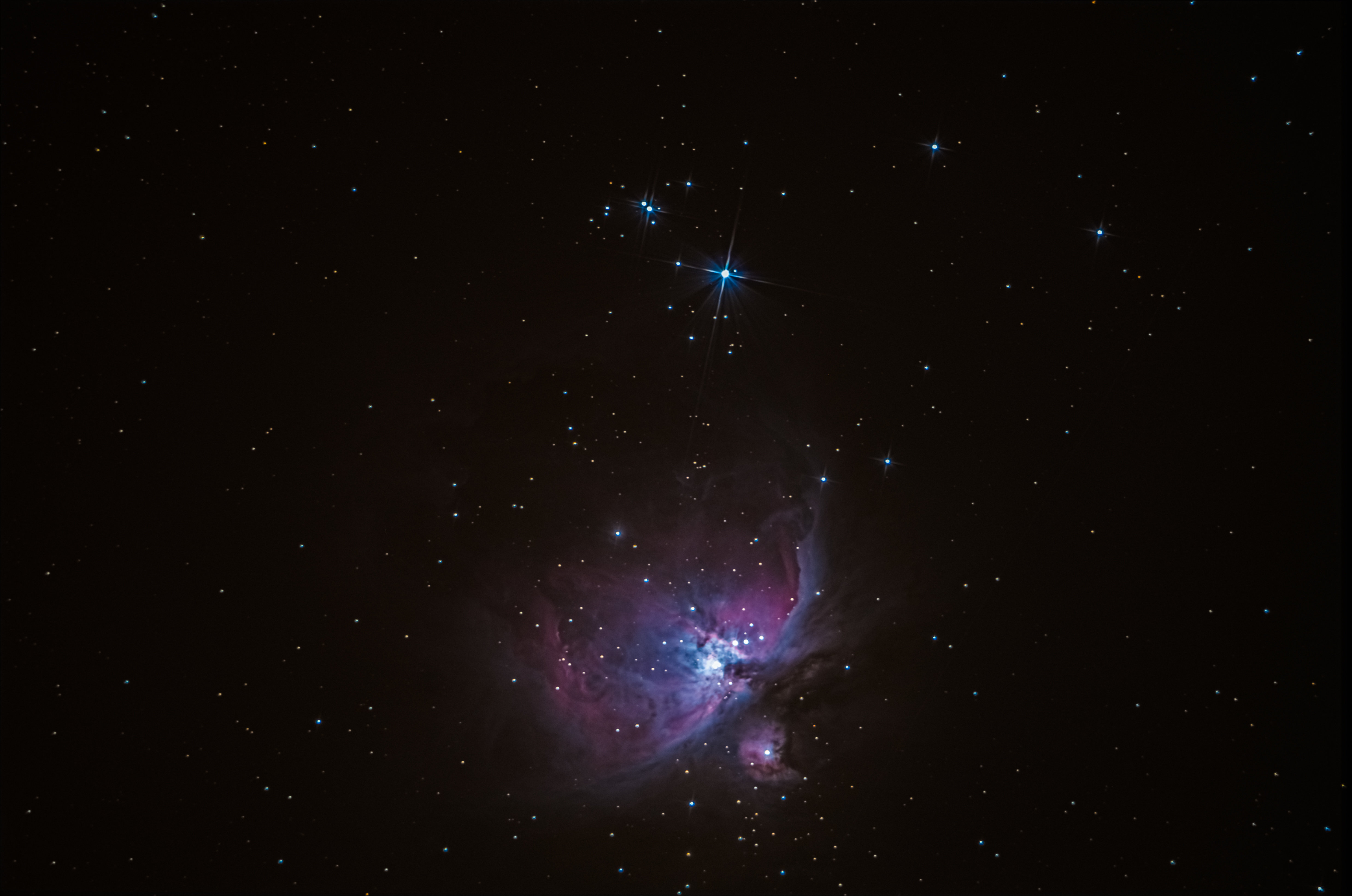 M42 - La nébuleuse d'Orion - Astrophotographie - Webastro