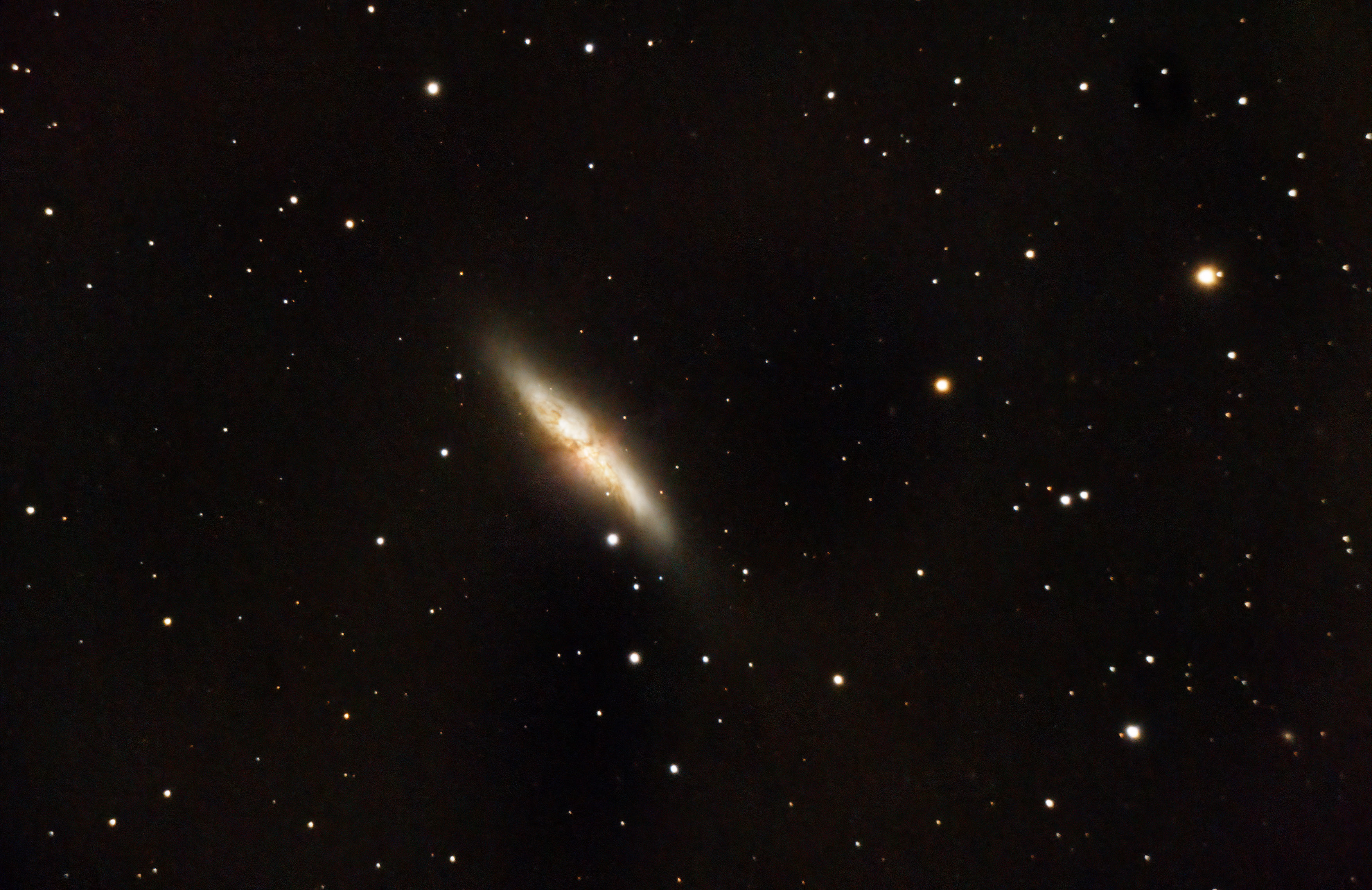 M82 au foyer C8 ASI2600MC - Astrophotographie - Webastro